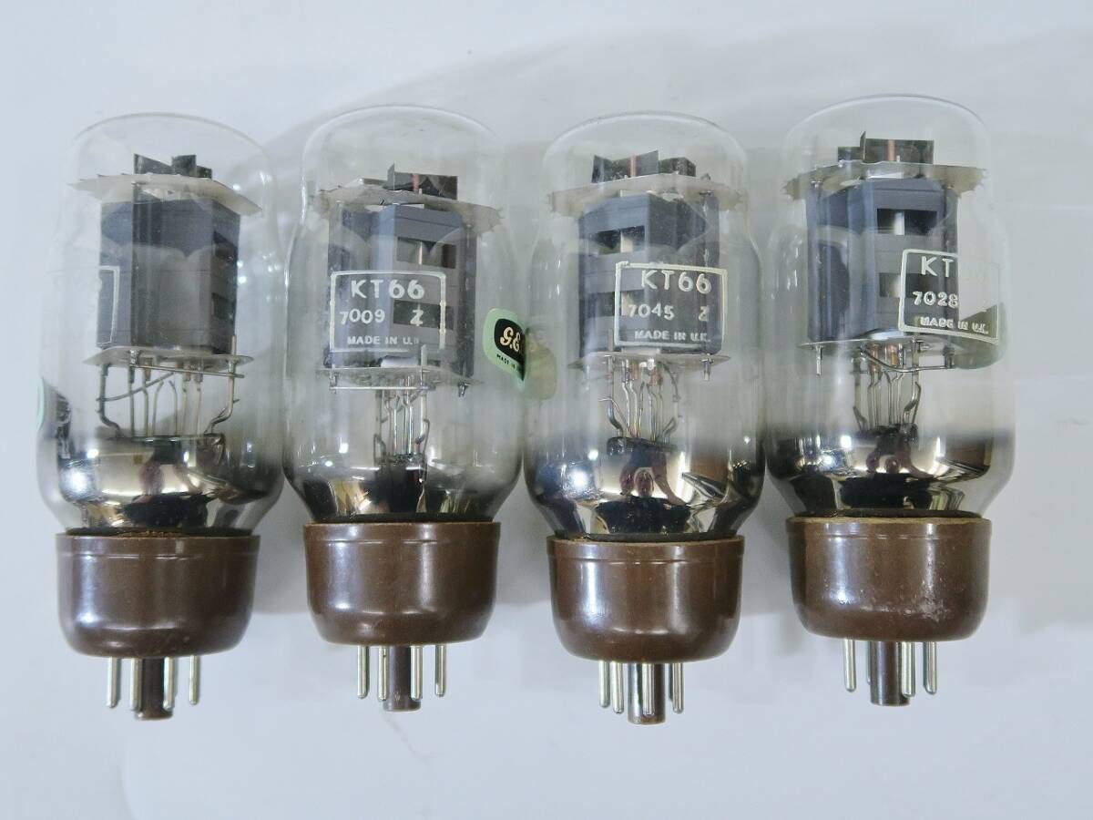 Yahoo!オークション - g.e.c KT66 真空管 4本 (57) 元箱付/gec/英国製