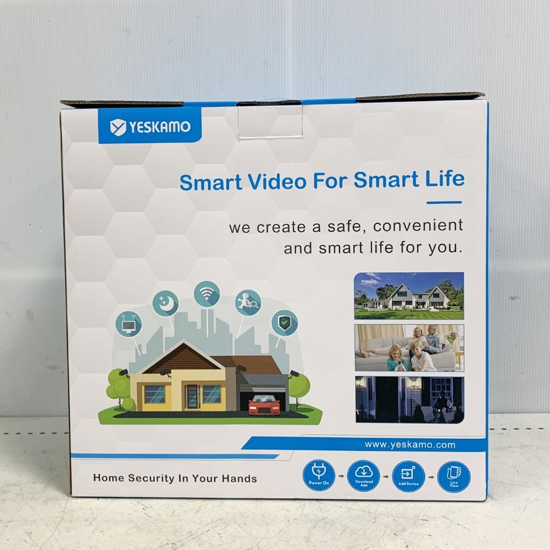 Yahoo!オークション - ♭♭ YESKAMO 防犯カメラ 未使用品 JP-NK03-1080...