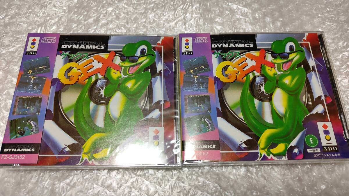 Yahoo!オークション - 3DO レア GEX ゲックス 2本セット 新品未開封・...
