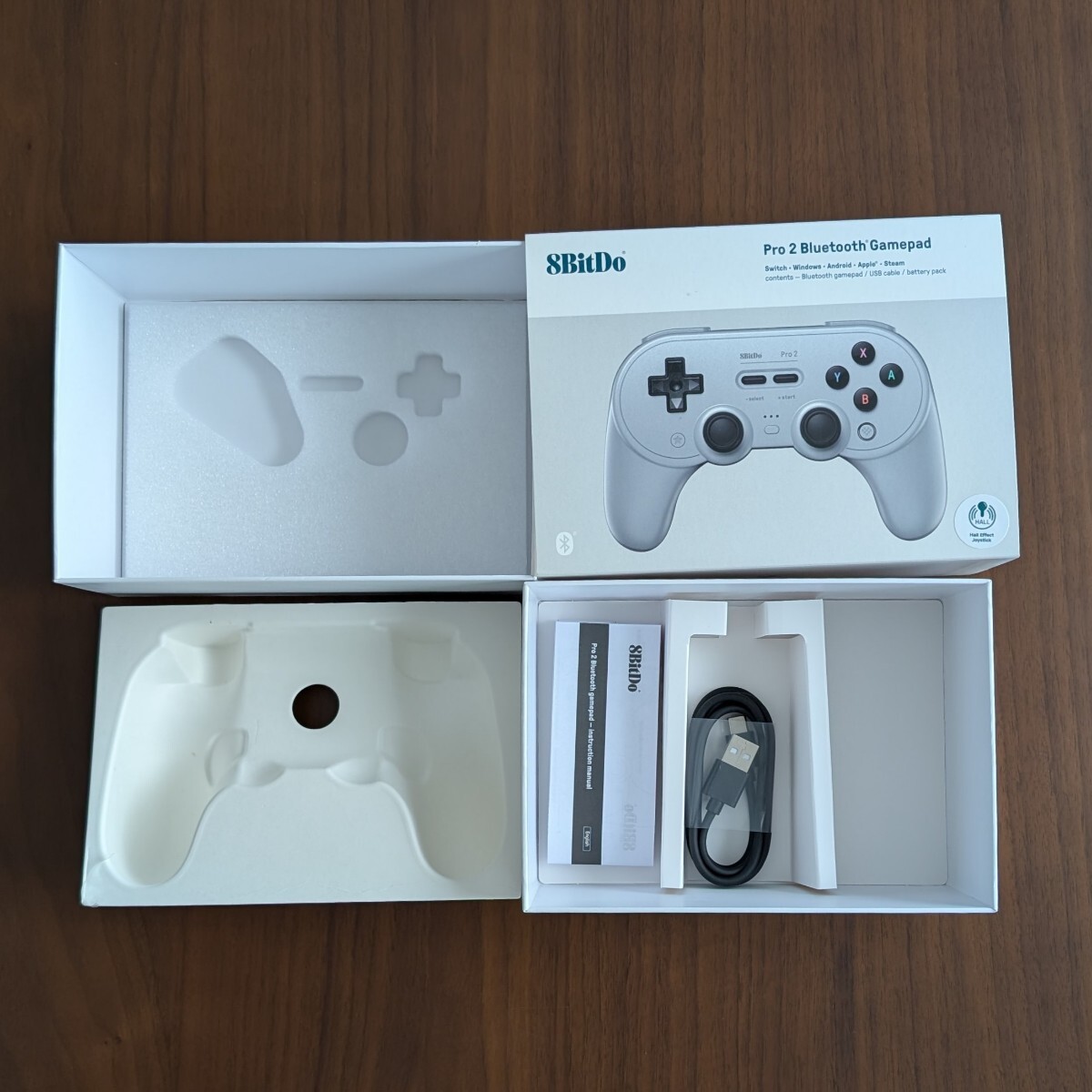 Yahoo!オークション - 8BitDo Pro 2 Bluetoothコントローラー ホールエ...