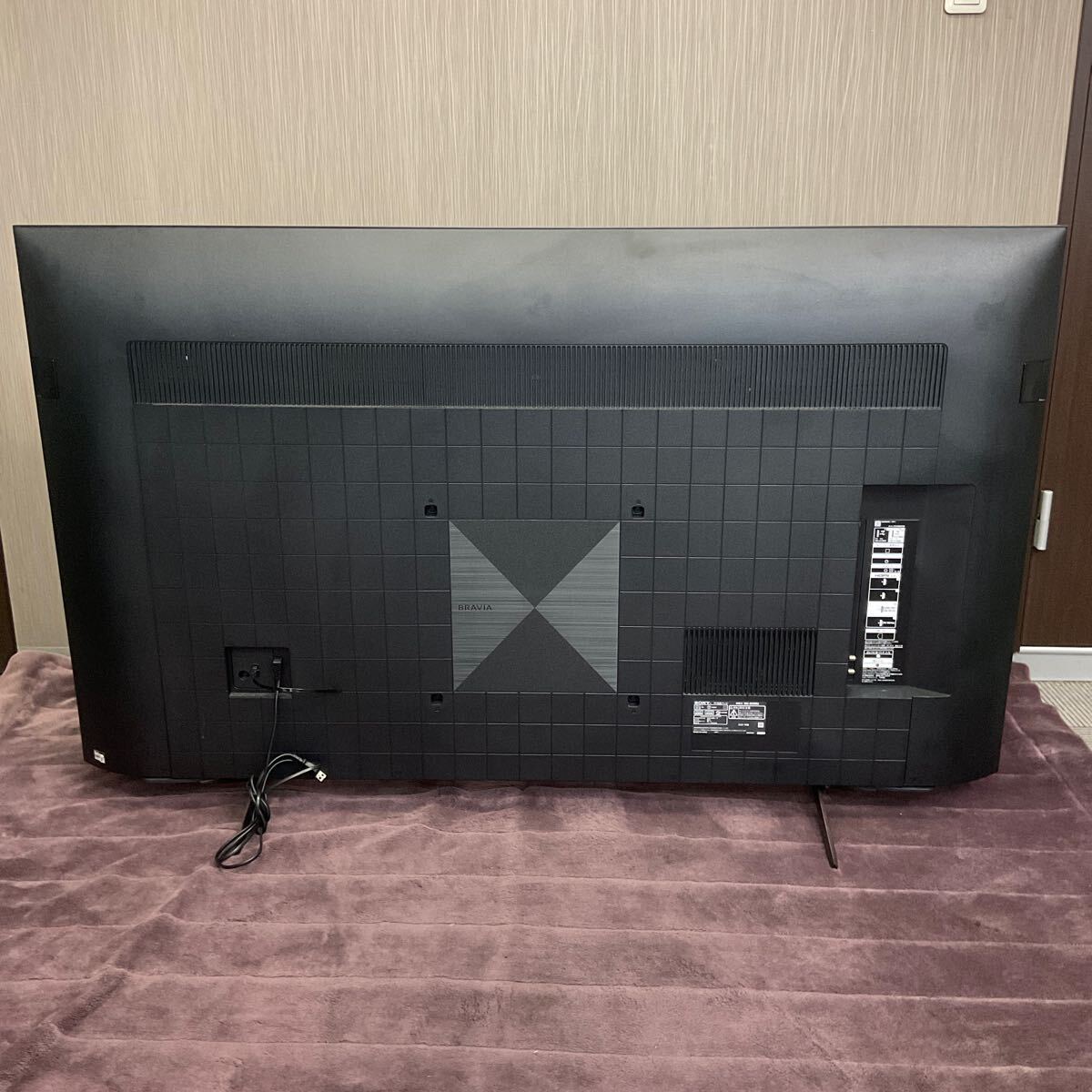 Yahoo!オークション - 営AB66-家DY SONY 4K 液晶テレビ BRAVIA ソニー ...