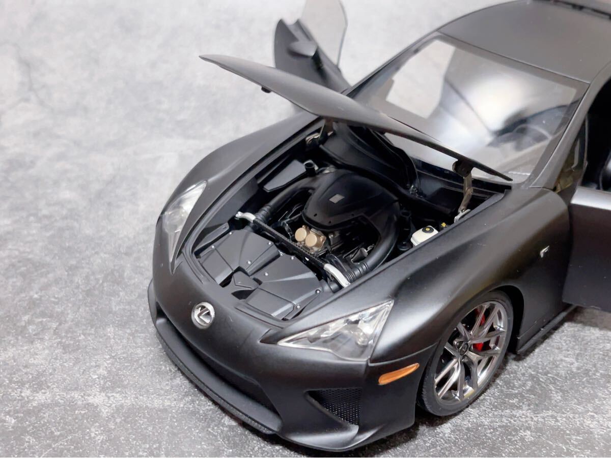 Yahoo!オークション - Autoart 1/18 Lexus LFA Matt Black Signature ...