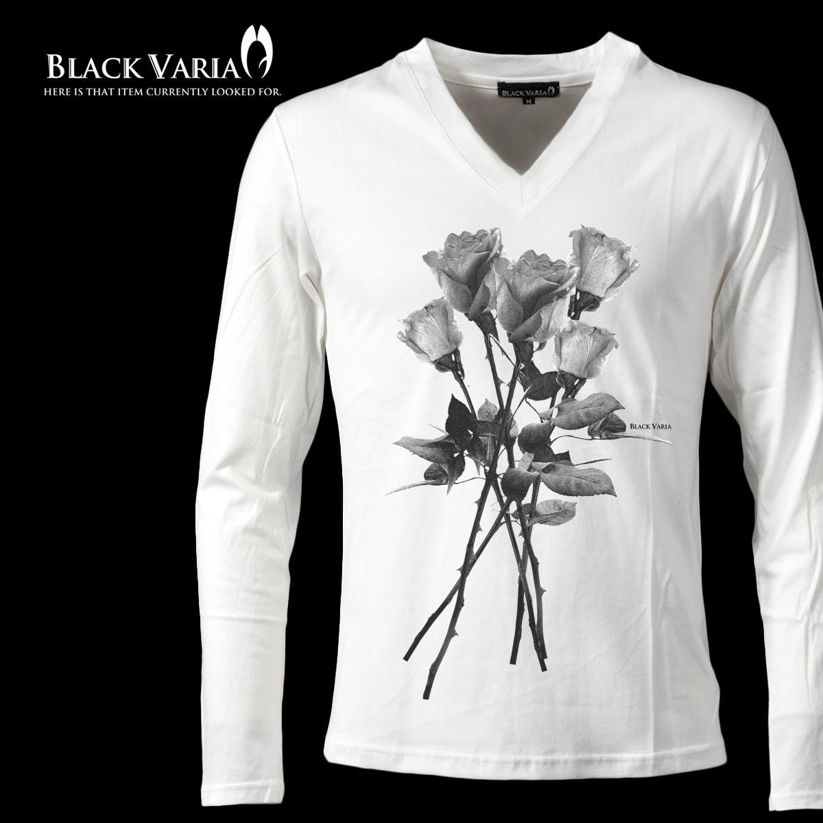 Yahoo!オークション - zkk025ls-wh1 BLACK VARIA バラ薔薇 花束 オリジ...