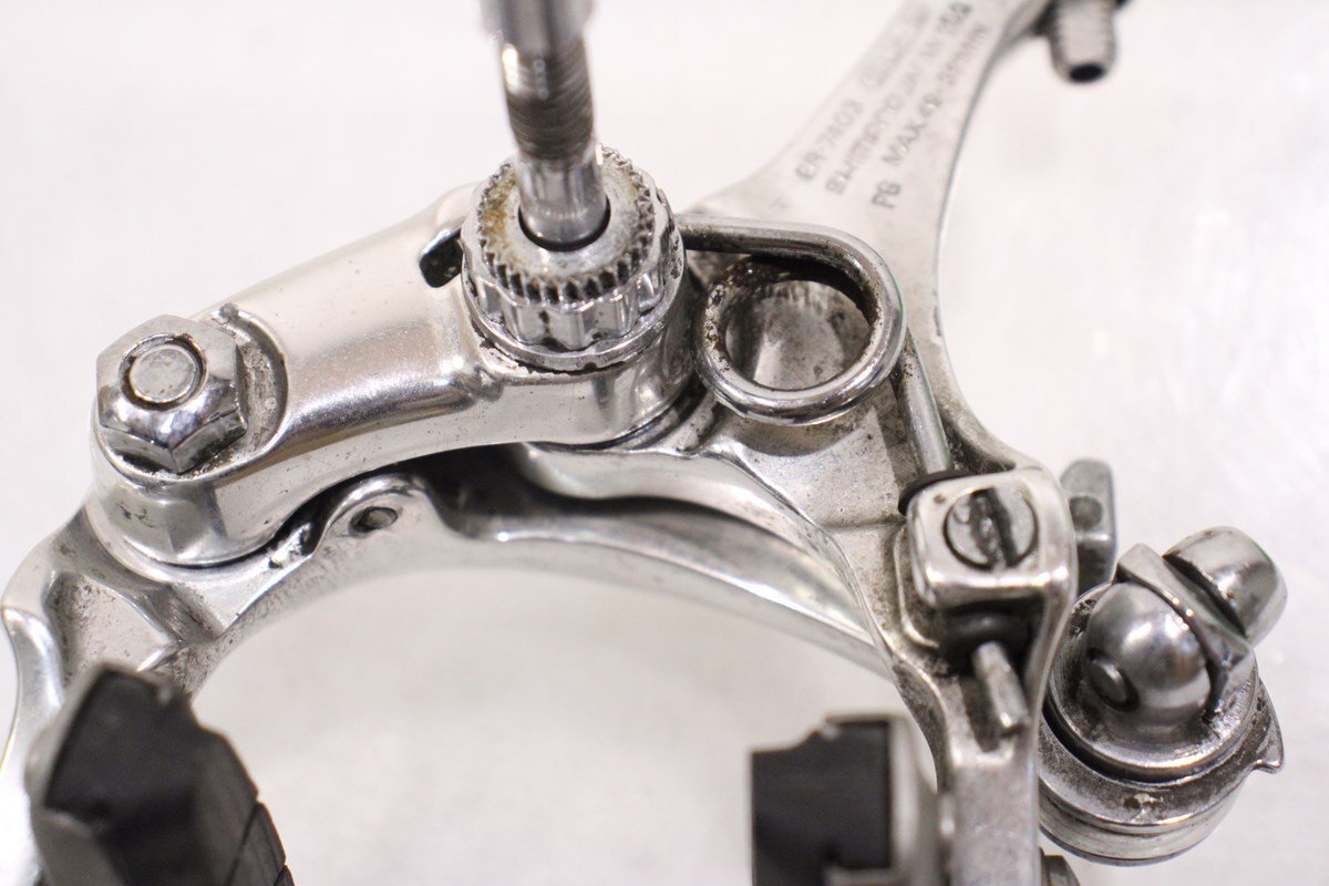 Yahoo!オークション - SHIMANO シマノ BR-7403 DURA-ACE フロントブレ...