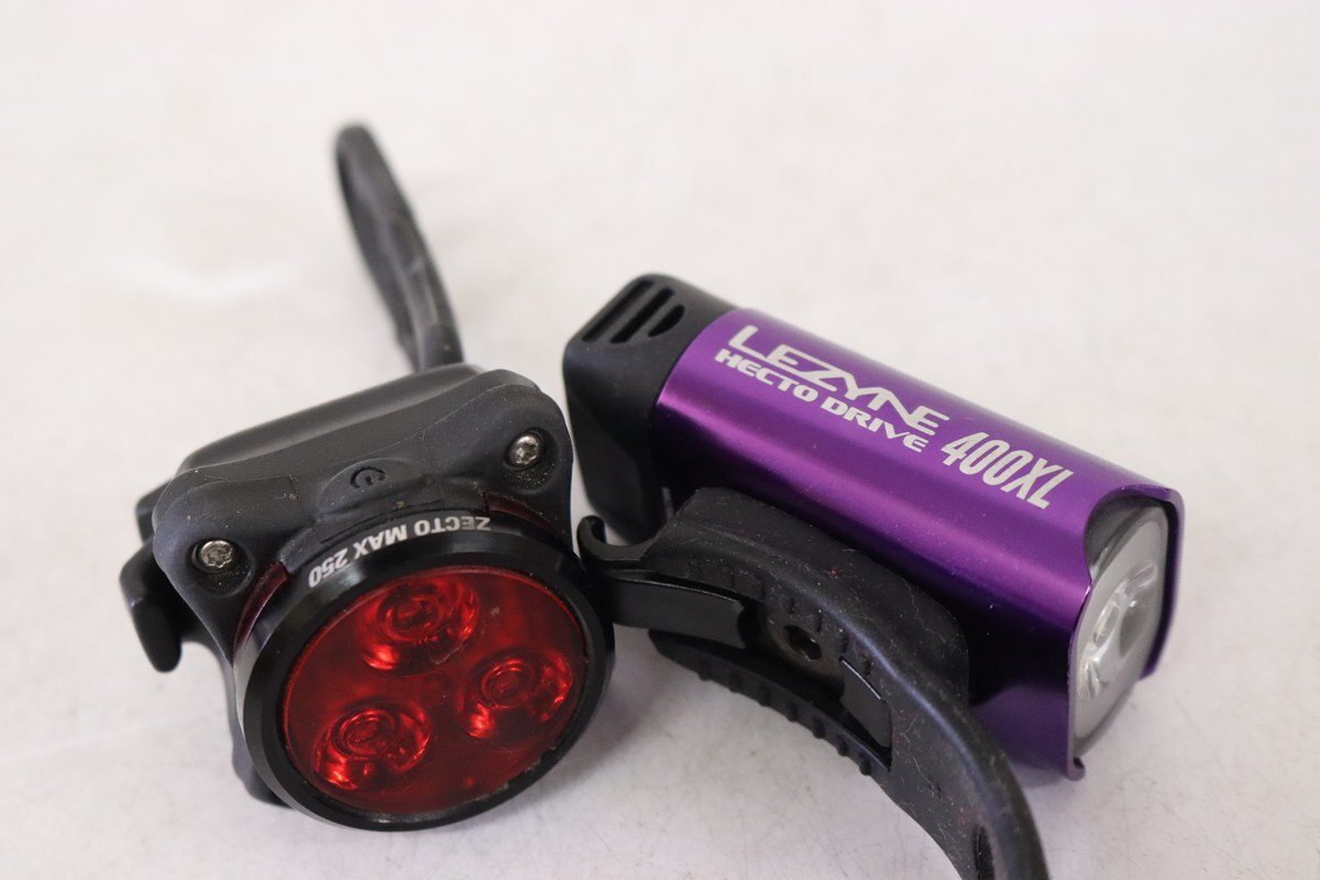 Yahoo!オークション - LEZYNE レザイン HECTO DRIVE 400XL／ZECTO MAX...