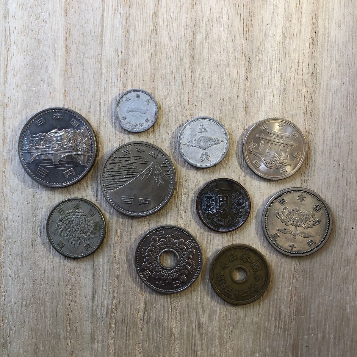 Yahoo!オークション - R139【古銭 硬貨 おまとめ10枚セット 銀貨 日本...