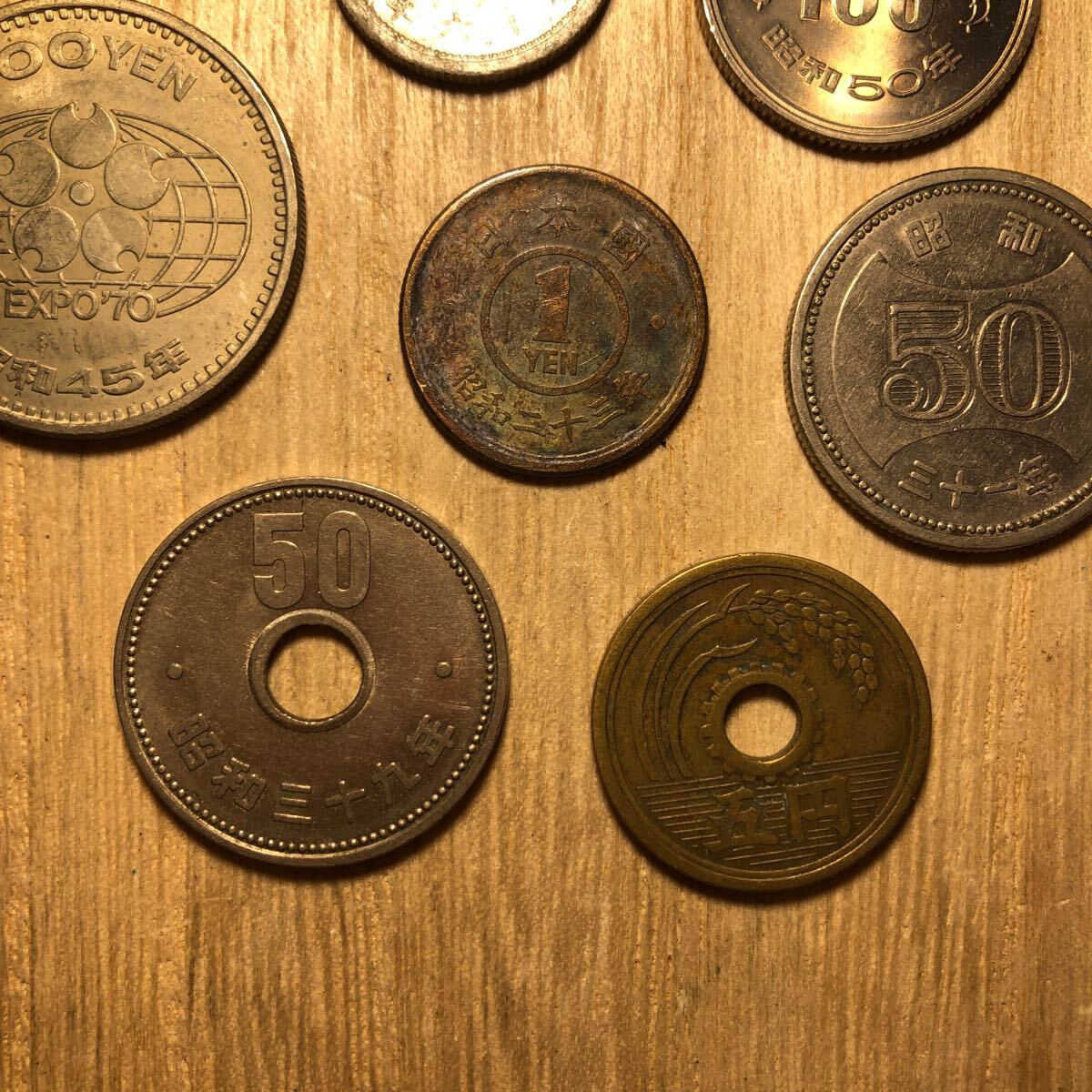 Yahoo!オークション - R139【古銭 硬貨 おまとめ10枚セット 銀貨 日本...