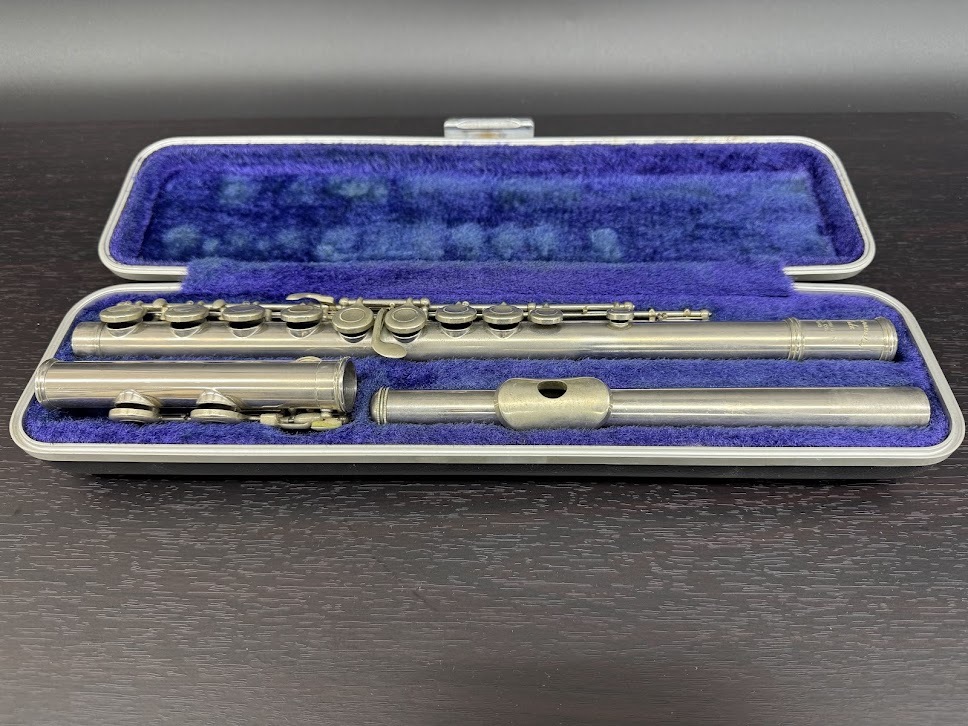 Yahoo!オークション - 【A271】 フルート MURAMATSU Flute 木管楽器 管...