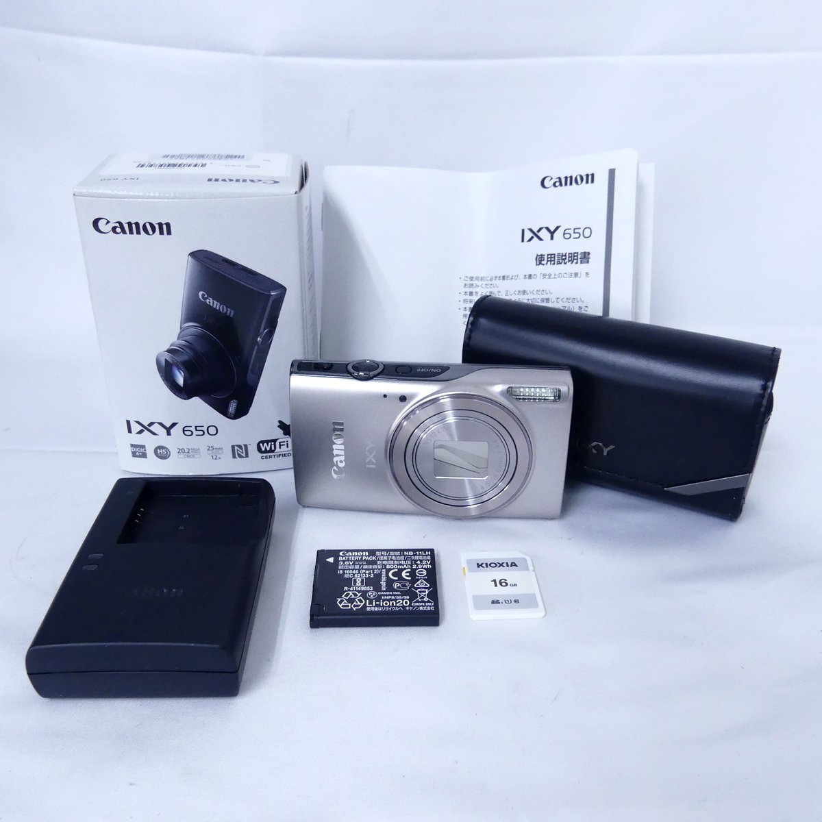 Yahoo!オークション - Canon キャノン IXY 650 イクシー PC2274 デジタ...