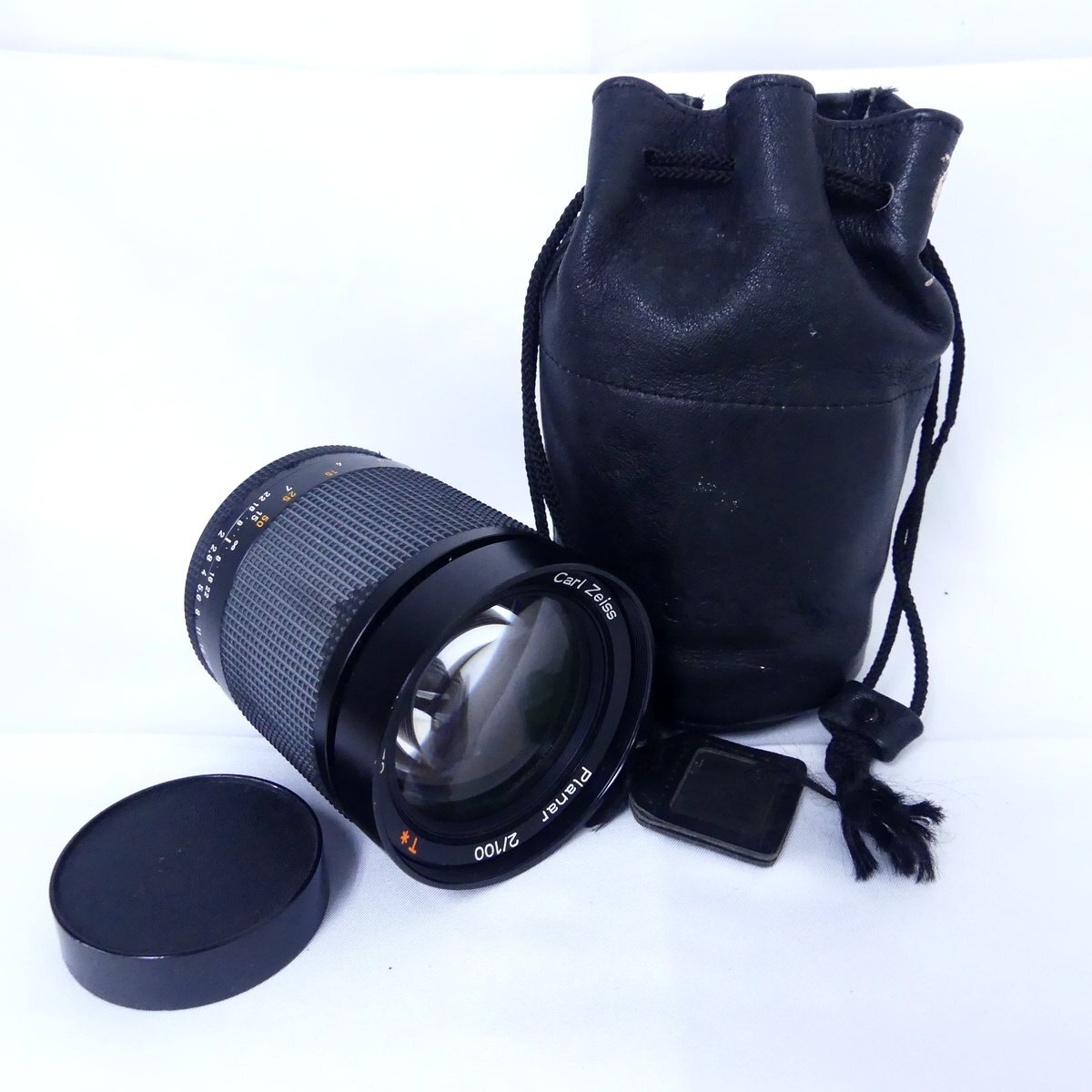 CONTAX コンタックス Carl Zeiss カールツァイス Planar 2/100 100mm f2 T* マニュアルフォーカス カメラレンズ USED /2503C