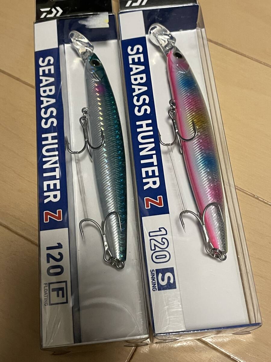 Yahoo!オークション - ダイワ シーバスハンターZ 120F キビナゴフラッ...