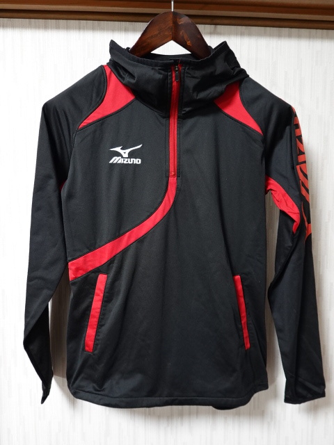 Yahoo!オークション - 0316 ミズノ MIZUNO ハーフジップフーディ 長袖...
