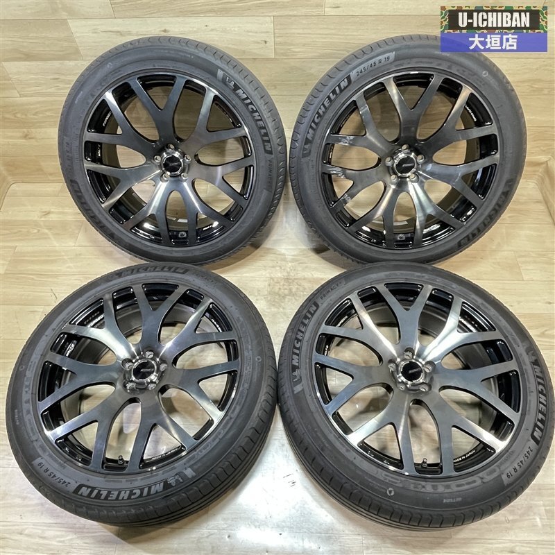 フォレスター 等 RAYS ヴァルツフォージド S7 8-19+48 5H100 ミシュラン プライマシー4 245/45R19 19インチ 4本セット _ 002R(ラジアルタイヤ)｜売買さ ...