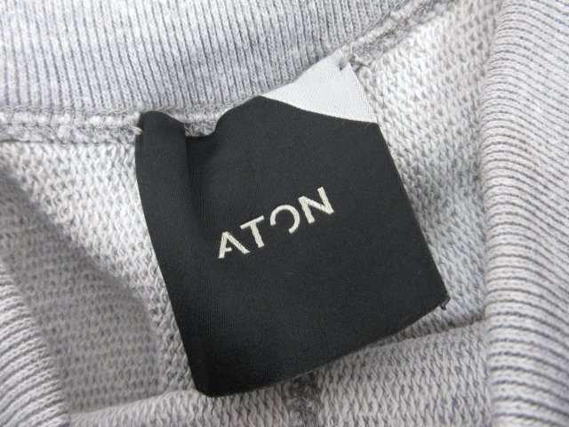エイトン ATON コットン100％ やや肉厚生地 スウェットパンツ メンズ size06 ライトグレー系 35MPA3051 (Lサイズ)｜売買されたオークション情報、yahooの商品情報を ...
