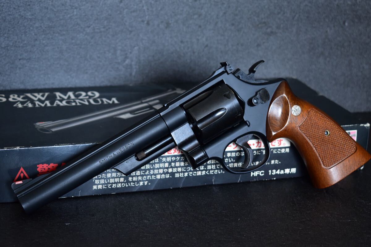 Yahoo!オークション - タナカ S&W M29 6.5インチ .44マグナム ガスガン...