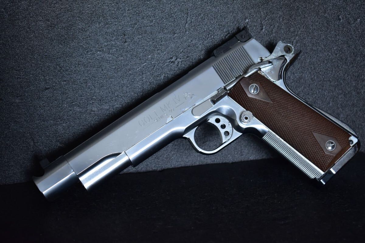 MGC ウィルソン LE オールシルバー コンペンセイター ボーマーサイト 固定スライドガスガン 検 wa マルシン マルイ ガバメント m1911A1(ガスガン)｜売買されたオークション情報 ...