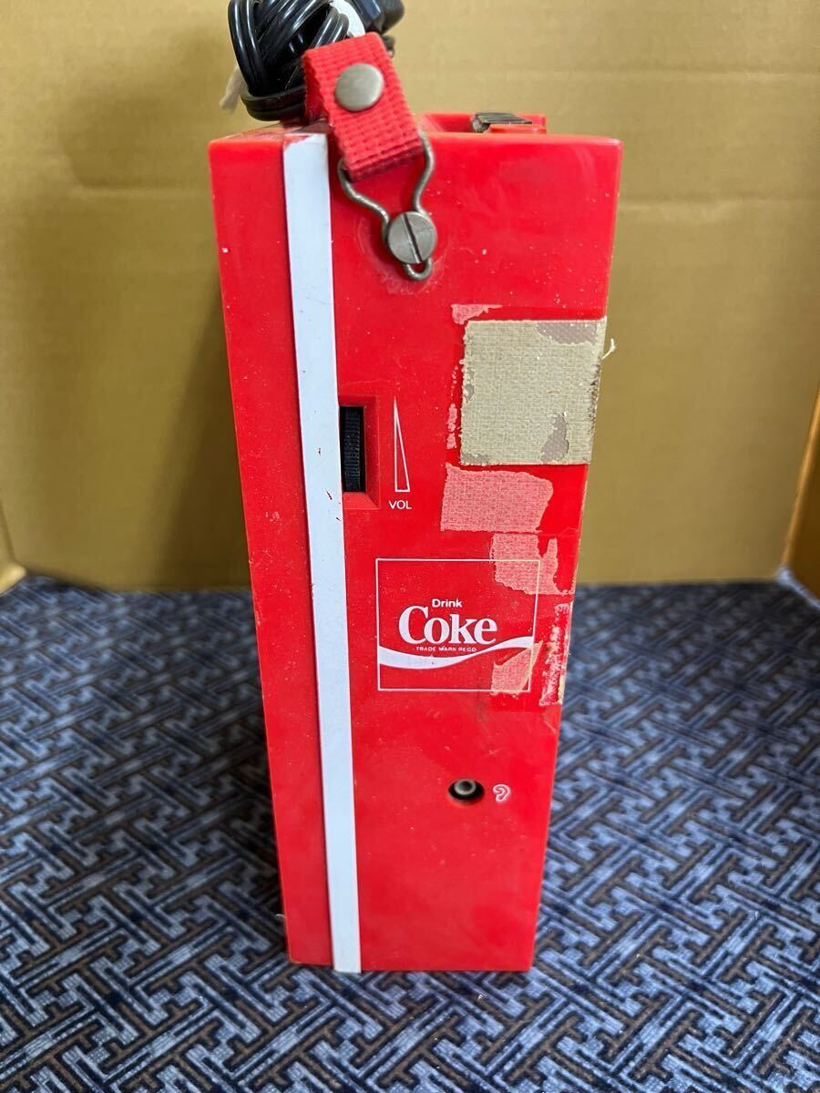 コカ・コーラ カセットプレーヤー レコーダー 自動販売機型 G コカ・コーラ カセットプレーヤー レコーダー 自動販売機型 G