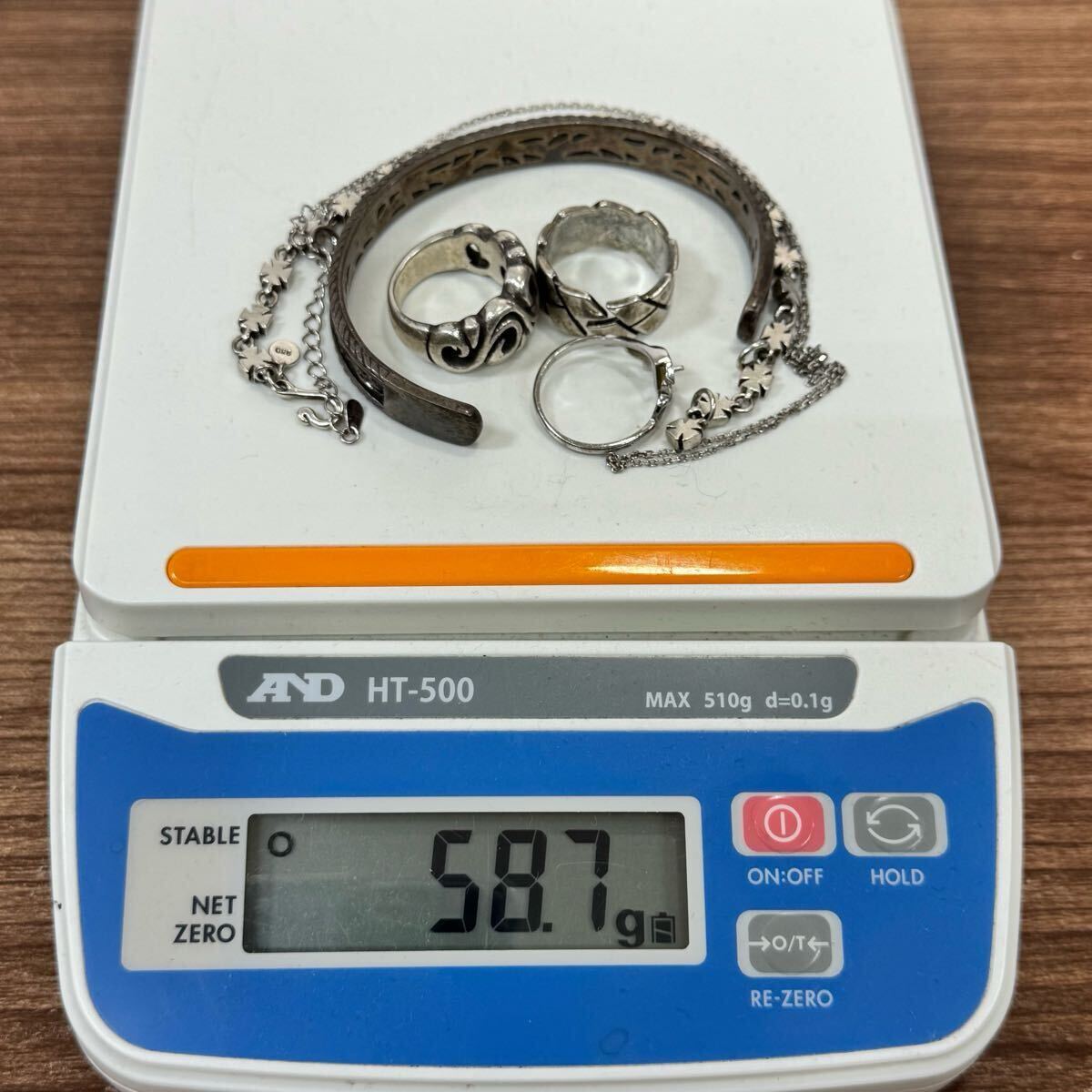 Yahoo!オークション - SV925 おまとめ 58g ネックレス ブレスレット ...