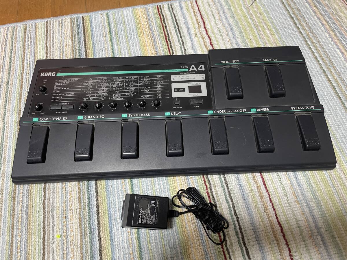 Yahoo!オークション - KORG A4 BASS PERFORMANCE PROCCESSOR 特価