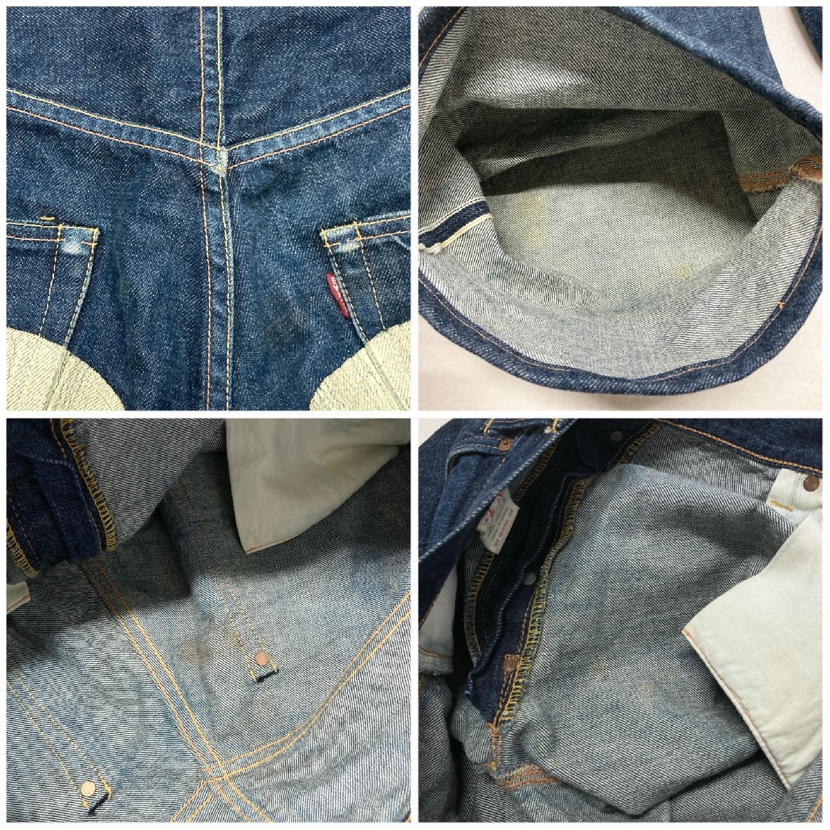 Yahoo!オークション - EVISU エヴィス デニムパンツ ジーパン ボタン...