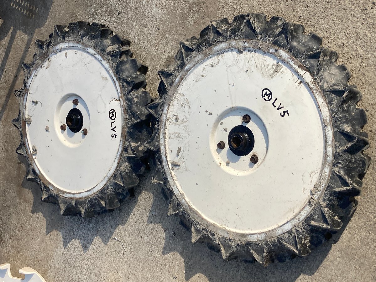 Yahoo!オークション - 【滋賀発】 田植機 三菱 LV5 フロントタイヤ 650...