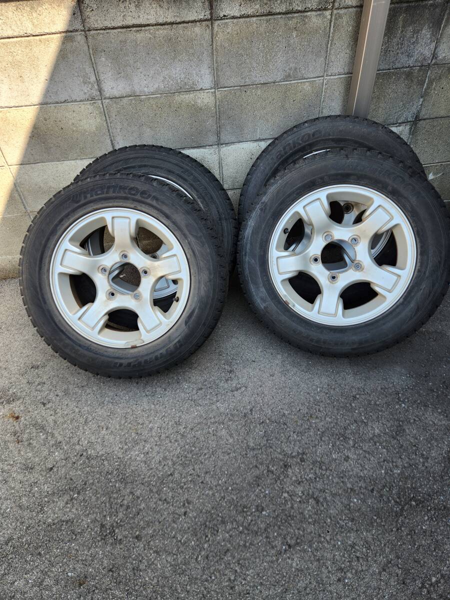 Yahoo!オークション - ジムニーJB11.23.64スタッドレスアルミセット H...