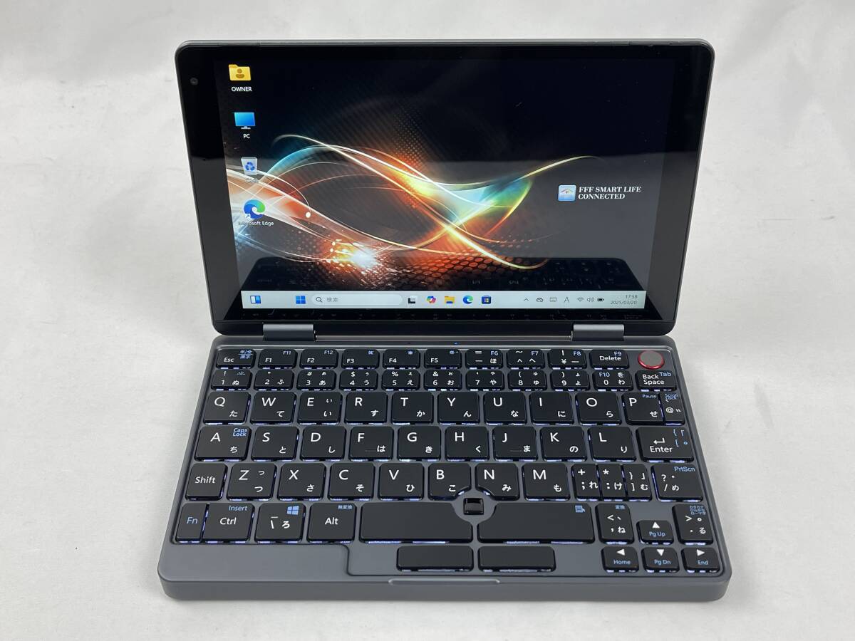 IRIE FFF-PCM2B 2in1ミニノートPC Intel Celeron N4120 メモリ6GB/eMMC128GB 8インチWUXGA タッチパネル 指紋認証 Win11 ジャンク ...