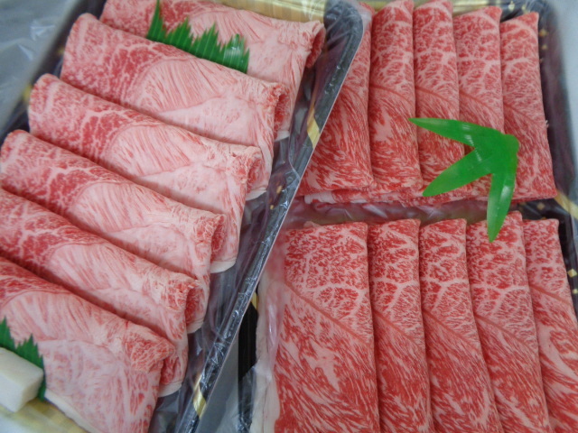 Yahoo!オークション - 松阪牛A5牝 超特肩肉（すき焼き＆しゃぶ） 3k...