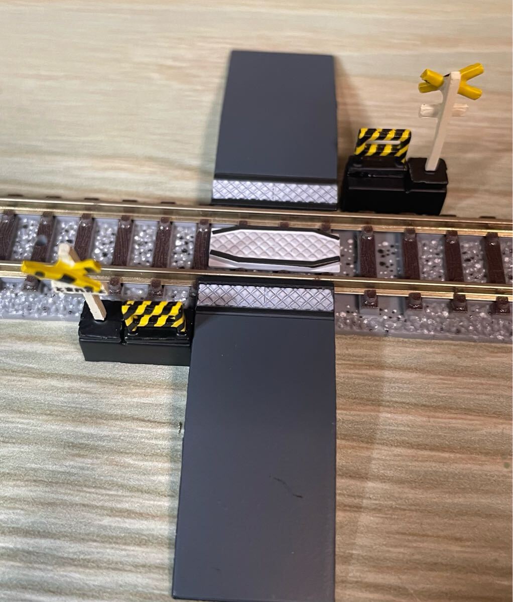 Yahoo!オークション - ジオコレ 踏切C3 第4踏切のみ