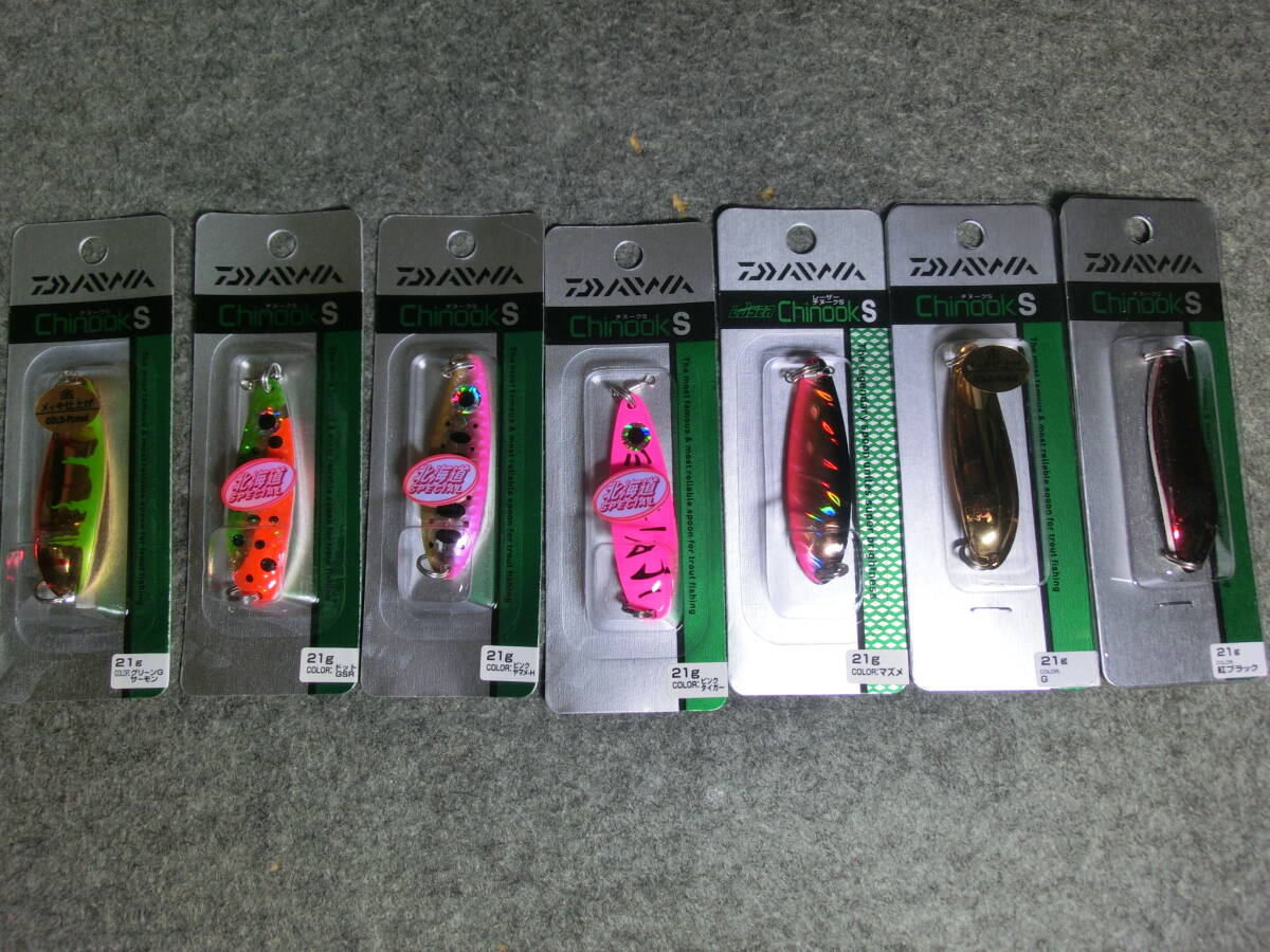 Yahoo!オークション - ダイワ チヌークS・レーザーチヌークS 21g 7...