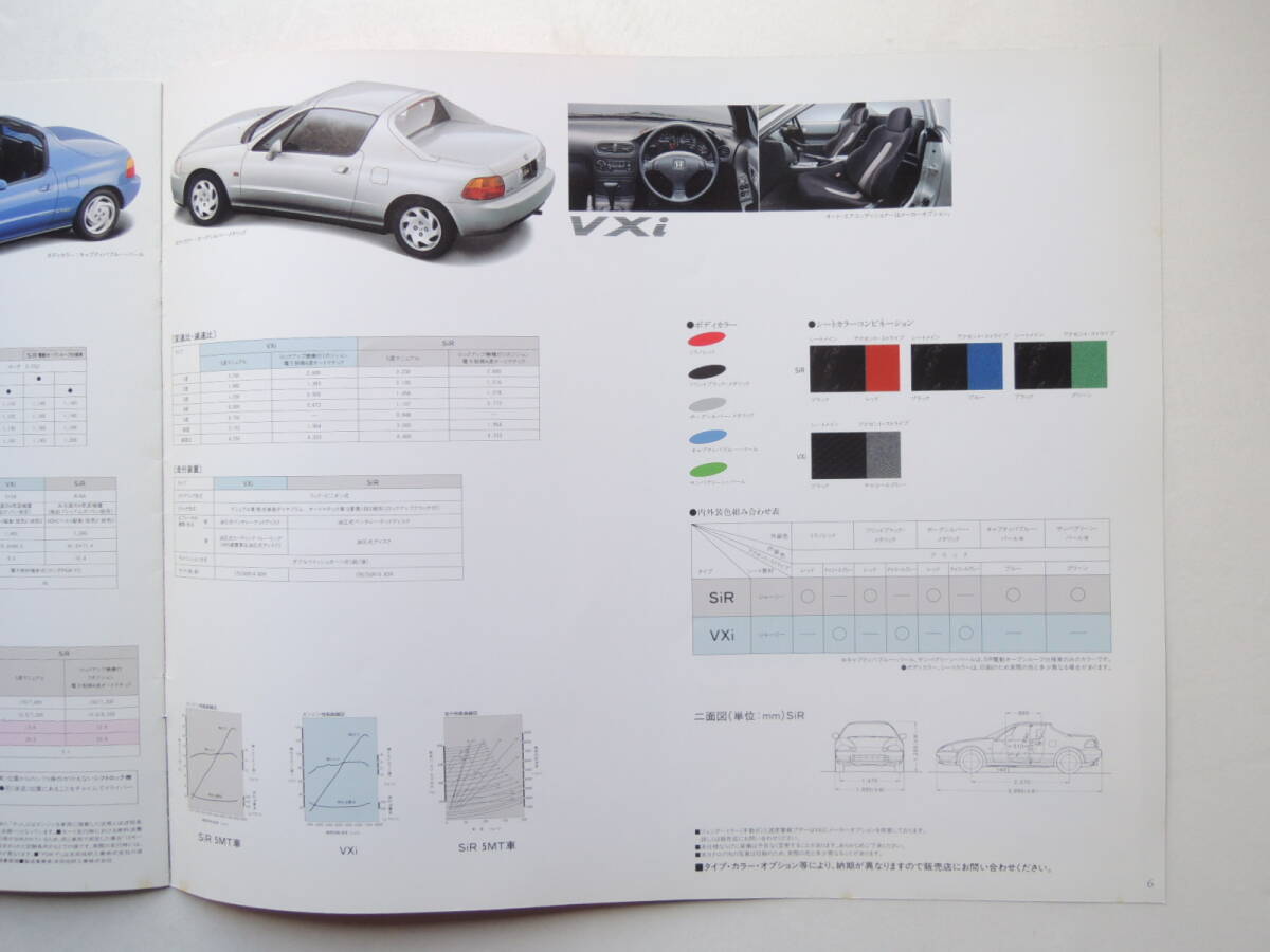 Yahoo!オークション - 【カタログのみ】 CR-X デルソル 3代目 EG1/2型 ...