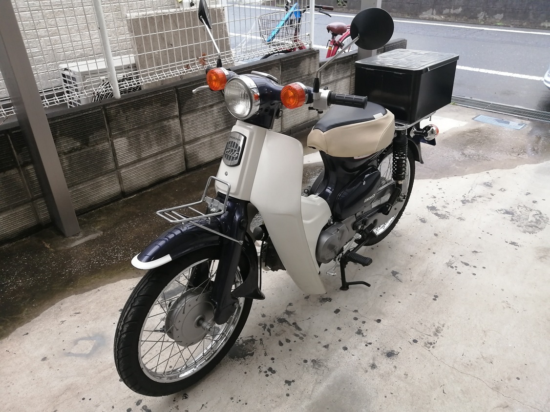 Yahoo!オークション - HA02 カブ90改105cc JUN手組エンジン ワン...