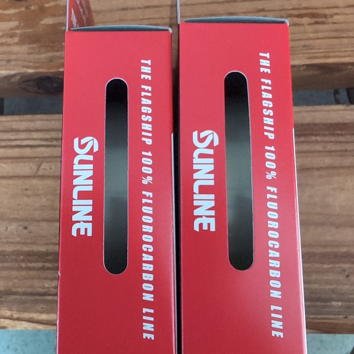 Yahoo!オークション - 新品 サンライン FCスナイパー 80m 12LB 2個セ...