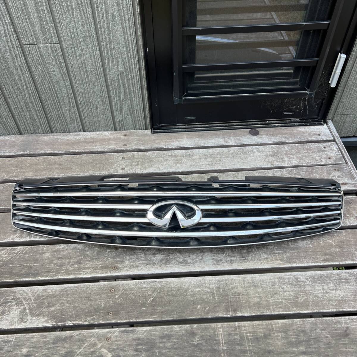 Yahoo!オークション - CPV35 スカイラインクーペ USグリル インフィニ...