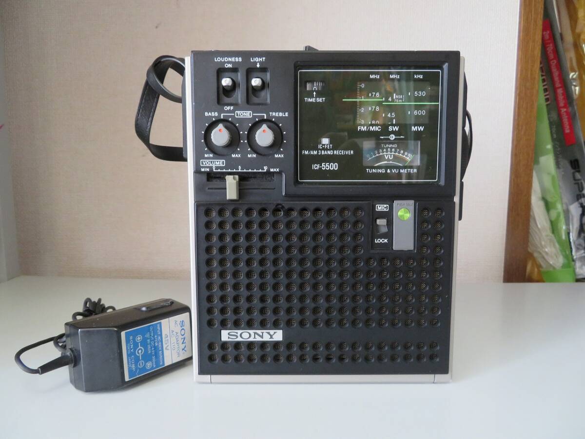 SONY ICF-5500 スカイセンサー5500 BLC ラジオ 現状品(アンティーク)｜売買されたオークション情報、yahooの商品情報をアーカイブ公開 - オークファン（aucfan.com）