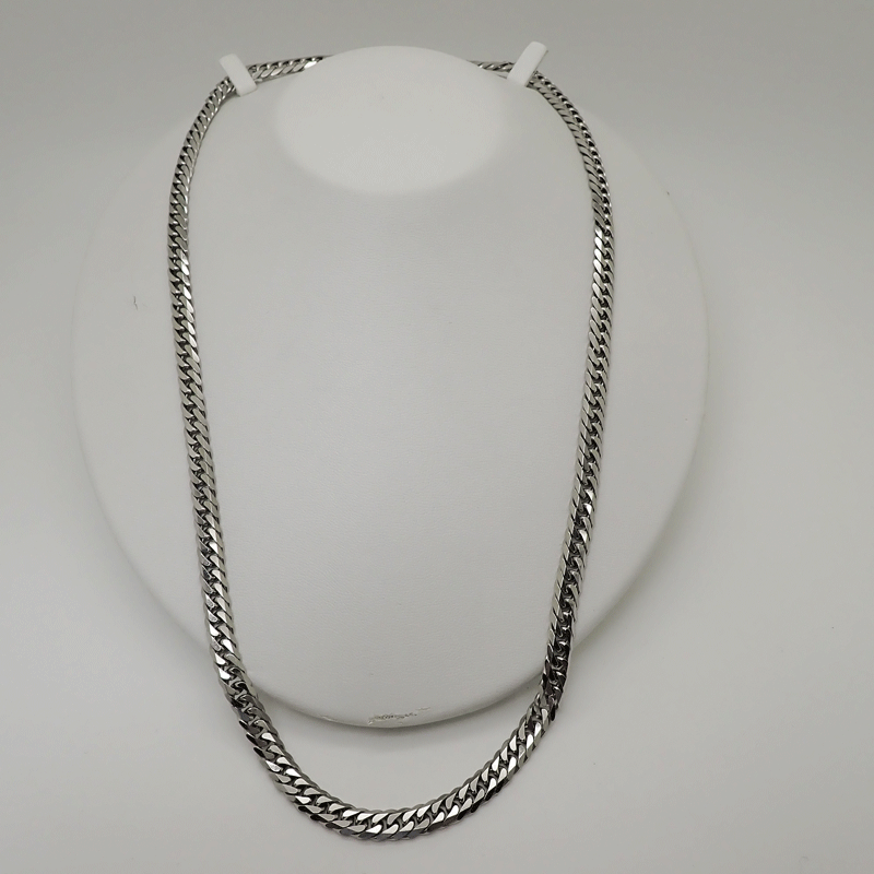 Yahoo!オークション - Pt850 プラチナ 喜平/キヘイ 6面ダブル/W6面 60c...