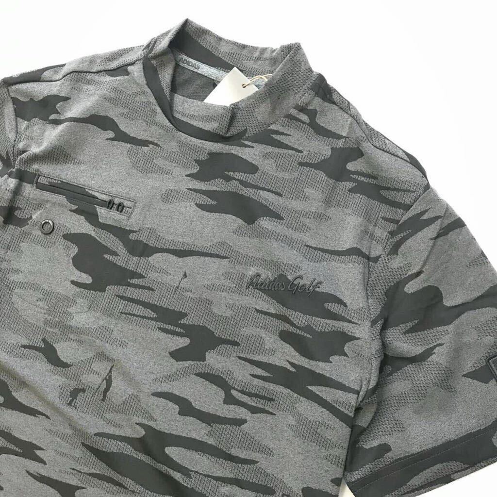 Yahoo!オークション - H867新品【メンズXL】迷彩黒 アディダス ゴルフ...