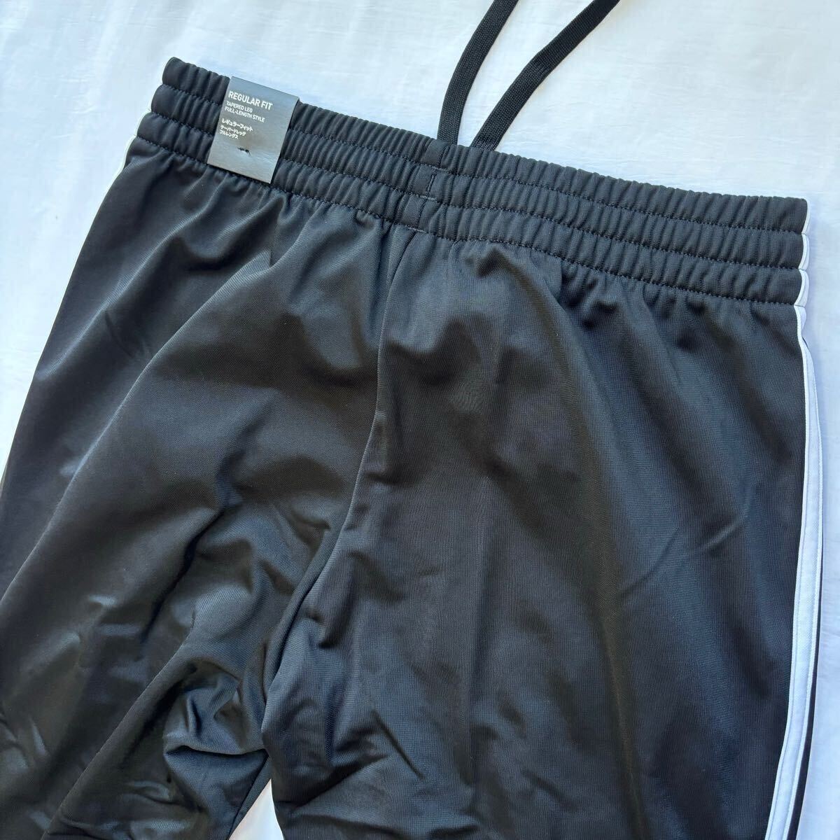 Yahoo!オークション - C341新品【メンズM】 黒ブラック adidas アディ...