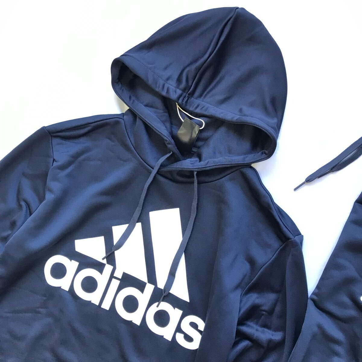 Yahoo!オークション - J139新品 【メンズM】ネイビー アディダス adid...