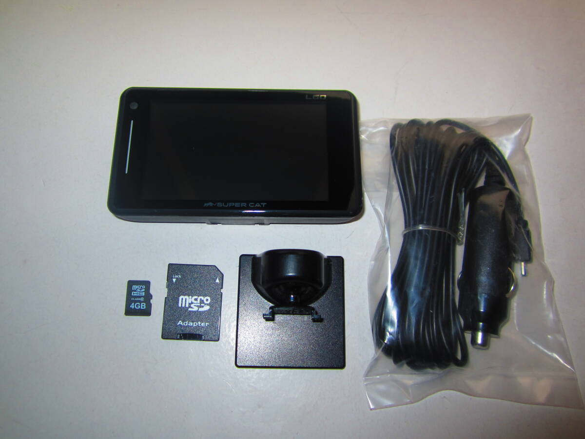 Yahoo!オークション - YUPITERU SUPER CAT GPS&レーダー探知機 L60 中...