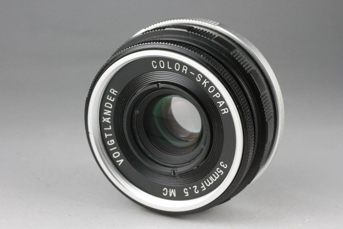実写テスト済み VOIGTLANDER COLOR-SKOPAR 35mm F2.5 MCフォクトレンダー カラースコパー ライカ Lマウント L39 #216-8(ライカ)｜売買された ...