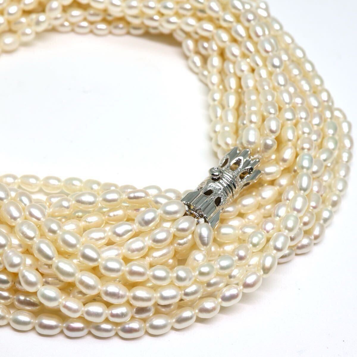約3.5-4.0mm珠 本真珠10連ネックレス M 約131.1g 1円〜 ホワイト系 pearl パール necklace CE0/DA0- S921(真珠)｜売買されたオークション情報 ...