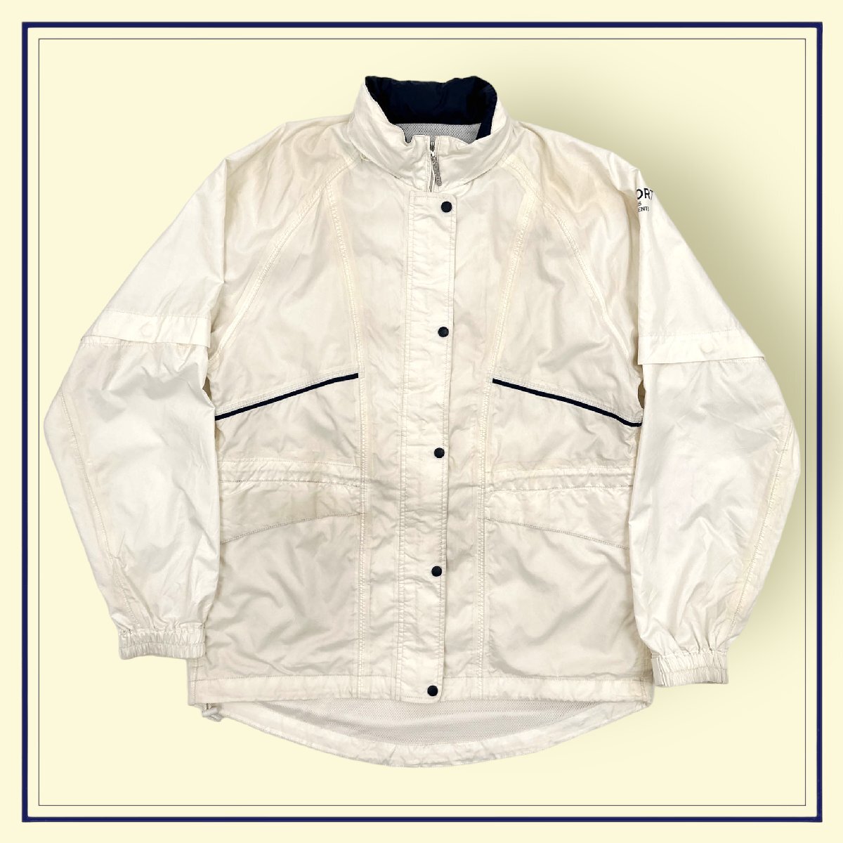 Yahoo!オークション - 2WAY 23区 SPORT 裏メッシュ フルジップ 半袖&長...