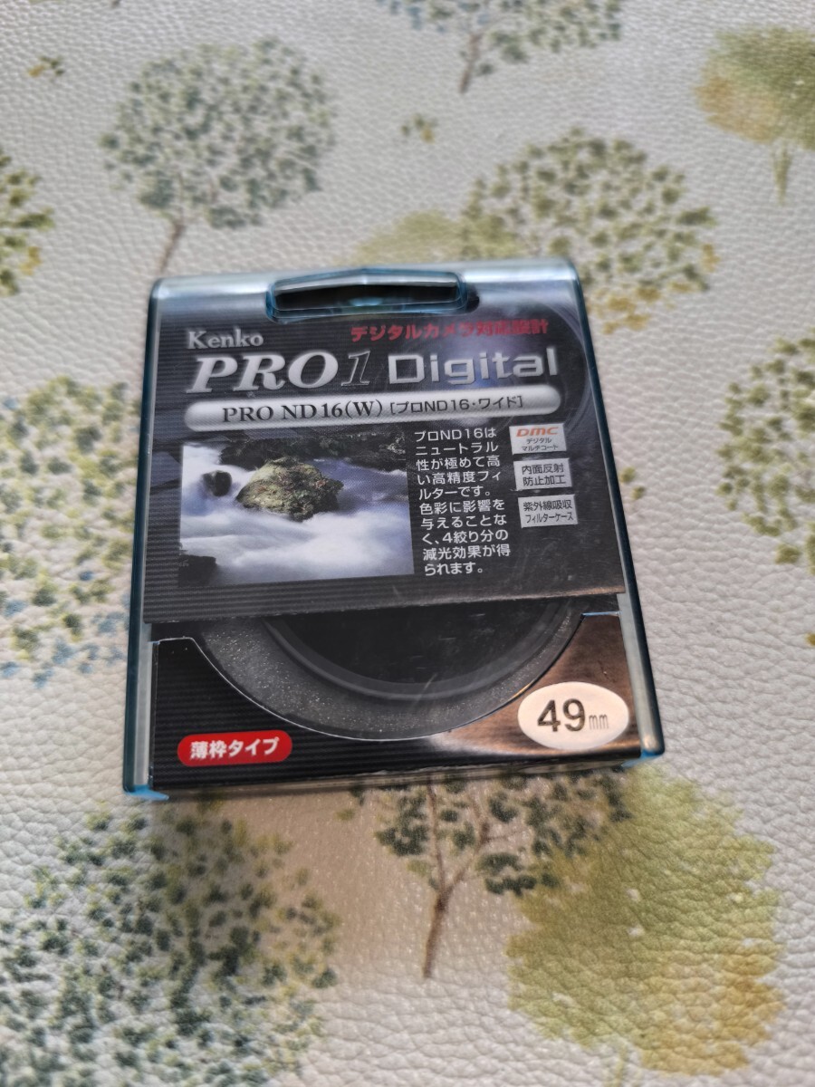 Yahoo!オークション - KENKO ケンコー PRO1D PRO ND-16(W) nd16 49mm 4...