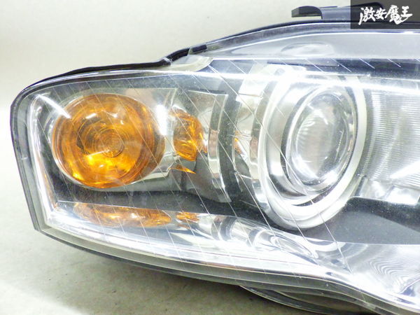 Yahoo!オークション - 【破損無し 】アウディ純正 8E A4 後期 HID ヘッ...