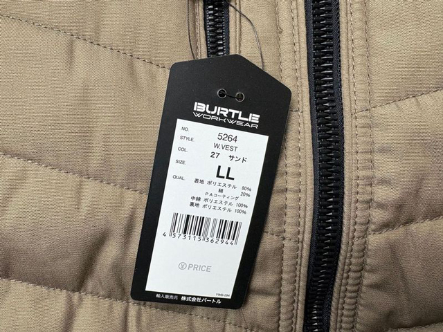 Yahoo!オークション - 【作ア16-5264】LLサイズ サンド 8580円 BURTLE ...