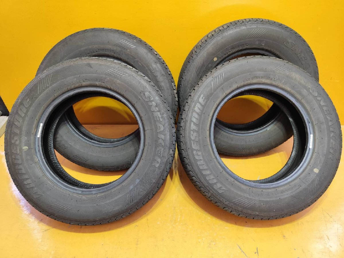 Yahoo!オークション - 145/80R12 74S BRIDGESTONE SNEAKER【4本セット...