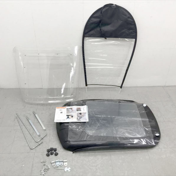 Yahoo!オークション - D2129YO 0310_7凹【美品】バイク レインカバー x...