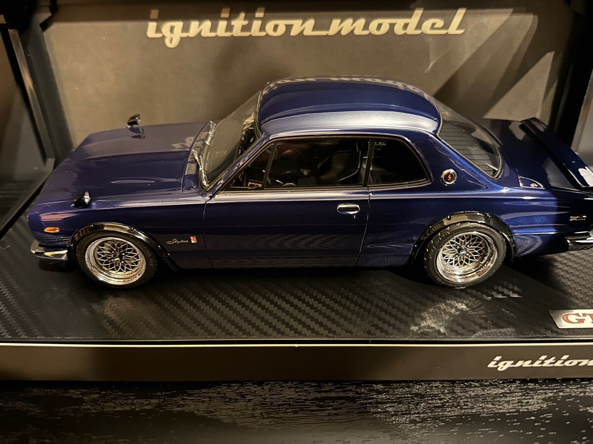 Yahoo!オークション - [新品] 1/18 IG0773 Nissan Skyline 2000 GT-R K...