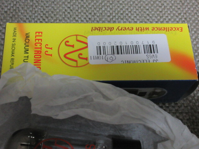 Yahoo!オークション - 真空管 JJ ELECTRONIC 6V6S 1本 未使用品 ②